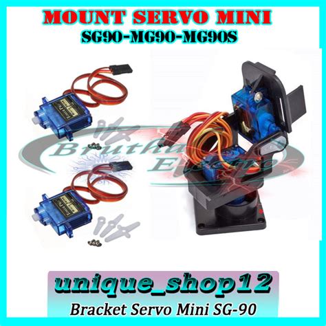 Servo Mini Tower Rc Bracket Servo Towerpro Servo Motor Sg90 Sg 90 9g Set Bracket Shopee Malaysia