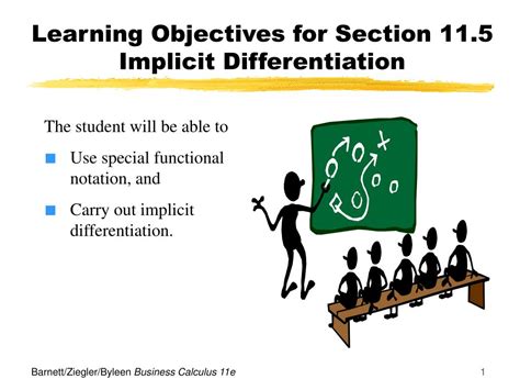 Ppt Learning Objectives For Section 11 5 Implicit Differentiation Powerpoint Presentation Id