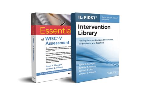 Essentials Of WISC V Assessment With Intervention Library FIRST V