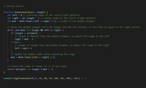 Yaroslav Udych On Linkedin Binarysearch Algorithm Javascript