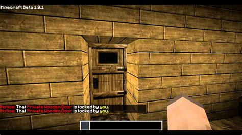 Minecraft Lwc Kisten Esc Sichern Bukkit 1 8 Youtube