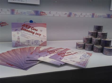 Xrf Core Scanning 2017 會議紀念品。 Book Cover Cover Design