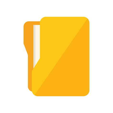 Folder Data Icon Flat Vector Business Document 17334774 Vector Art At Vecteezy