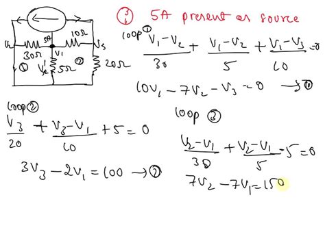 solved 5 use the principle of superposition to find the voltage