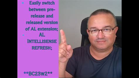 Al Extension Releasepre Release Switcheroo And Al Intellisense Gets A