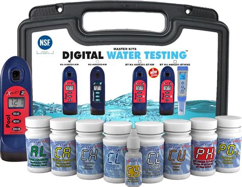 Its 486201 Km Pool Exact Ez Photometer Master Pool Test Kit 10 Parameters Fct Chlorine Ph