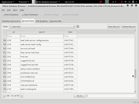 Sqlite Database Browser Android Hacker Web Security
