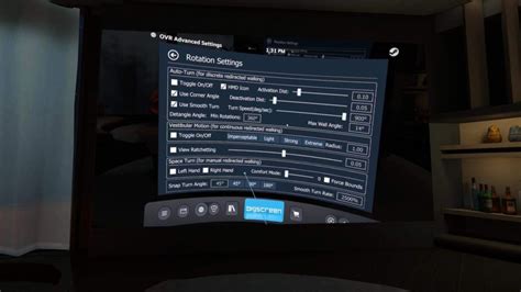 Offset Motion And Rotation Settings Barnabas