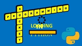 Socket Programming In Python PPTX