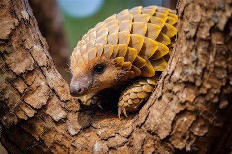Premium AI Image Tree Pangolin On The Tree Premium AI Image Tree Pangolin On The Tree