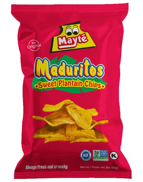 Mayteplantainchips Sweet Maduritos Plantain Chips 30 Packs 3oz Shop