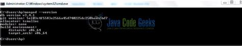 How To Check The MongoDB Version Java Code Geeks How To Check The MongoDB Version Java Code Geeks
