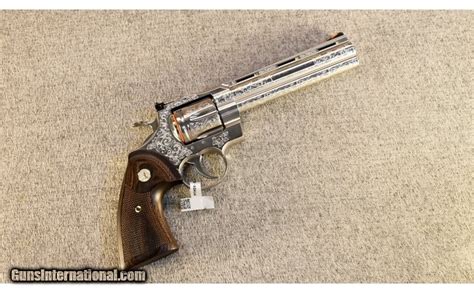 Colt Python 357 Mag Engraved Colt Python 357 Mag Engraved