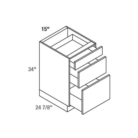 Drawer Base Cabinet Baubasic