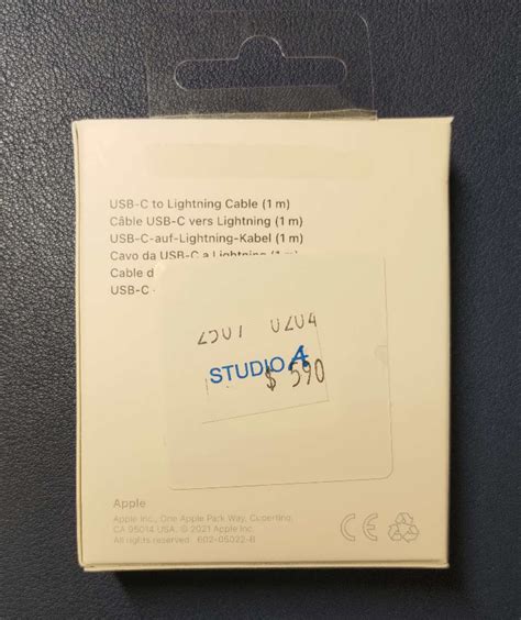 Usb C 對 Lightning 連接線1m 原廠 9成9新 蝦皮購物
