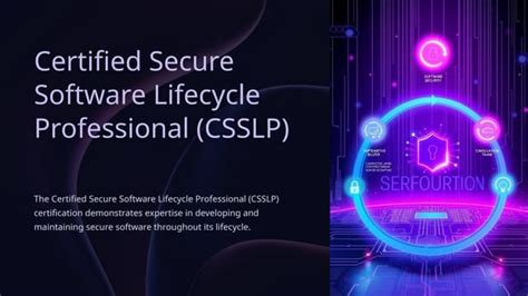 Certified Secure Software Lifecycle Professional Csslp 121 Pptx Information And Network