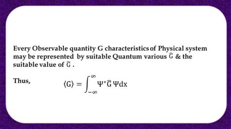 Expectation Value And Operator In Quantum Physics Pdf