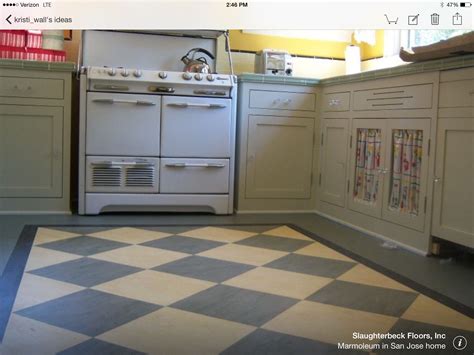 From Houzz Marmoleum Floor Linoleum Kitchen Floors Eclectic