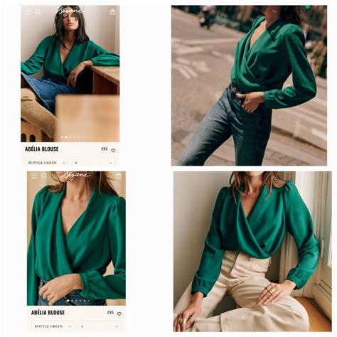 Sezane Abelia Blouse Womens Fashion Tops Blouses On Carousell