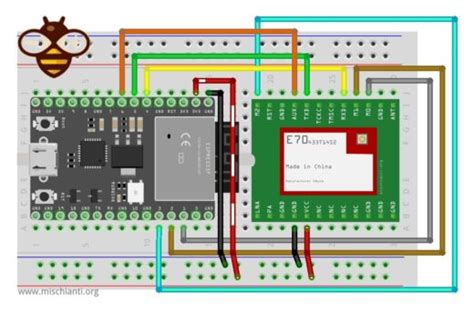 Connecting The Ebyte E70 To Esp32 C3s3 Devices And A Simple Sketch Example Renzo Mischianti