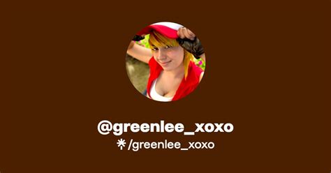 Greenleexoxo Instagram Tiktok Linktree
