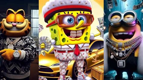 Best Of A I Generated Images Drip Toons Spongebob Minions Etc Youtube