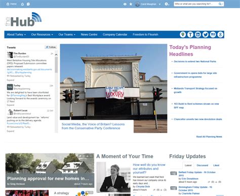 Engaging Intranet Design Examples Interact Software