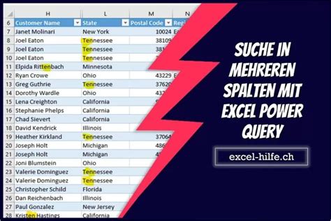 Suche In Mehreren Spalten Mit Power Query Excel Hilfe Ch