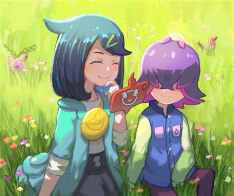 Rotom Rotom Phone Liko And Dot Pokemon And More Drawn By Nekomura Saki Danbooru