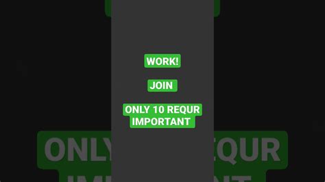 Work Join Heresurllidequq Youtube