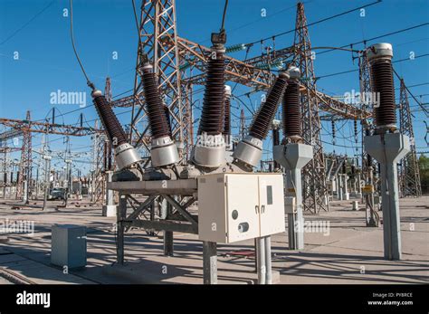 Circuit Breaker In A Substation At George Jelks Blog