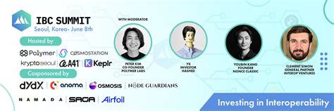 Ibc Summit Seoul Korea On Twitter Interoperability Is Arguably The