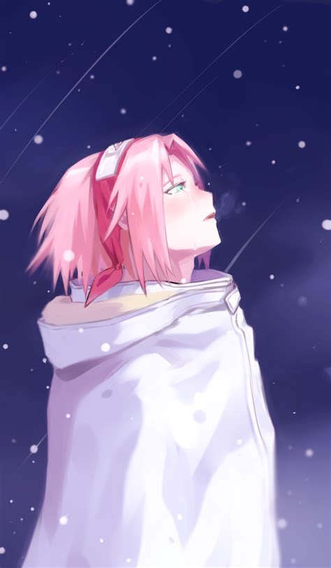 Sakura Crying Over Naruto