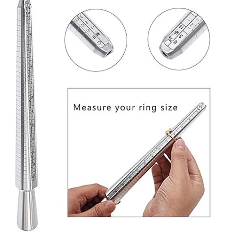 Jewelry Making Tools Kit Ring Sizer Mandrel Set Finger Size