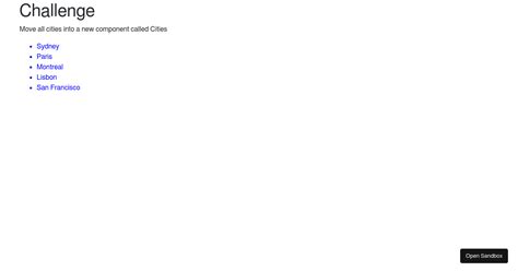 React Component Forked Codesandbox