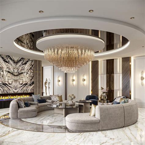 Luxury Modern Livingroom Design Ideas 2024 😎 Mansion Interior