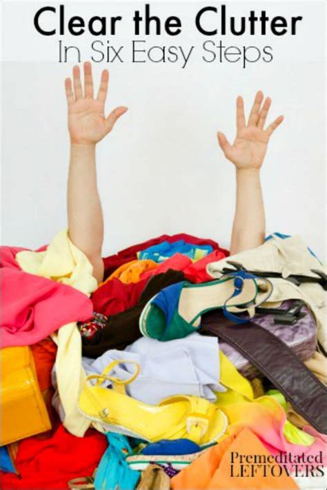How To Clear The Clutter In Easy Steps To Decluttering Your Home