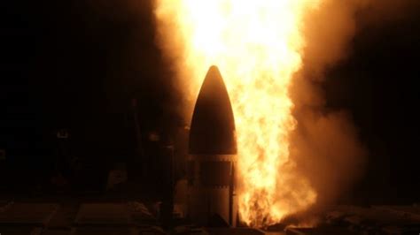 Sm 3 Ballistic Missile Interceptor Used For First Time In Combat