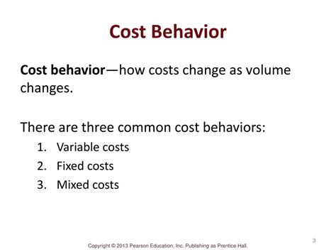 PPT Cost Behavior PowerPoint Presentation Free Download ID