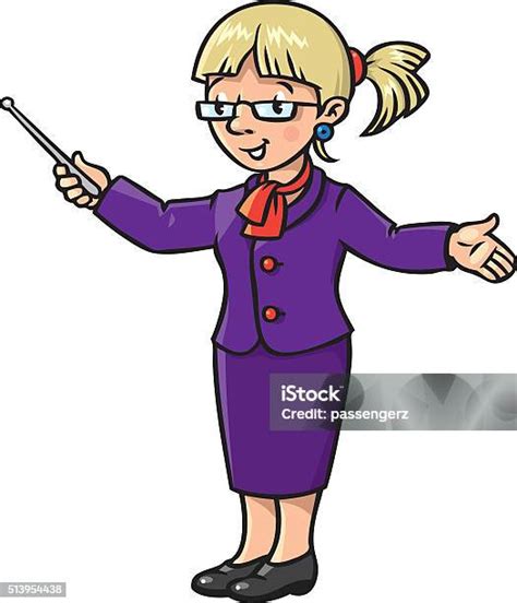 ครูตลกกับตัวชี้ ชุดอาชีพ ภาพประกอบสต็อก ดาวน์โหลดรูปภาพตอนนี้ Employment And Labour การรับ