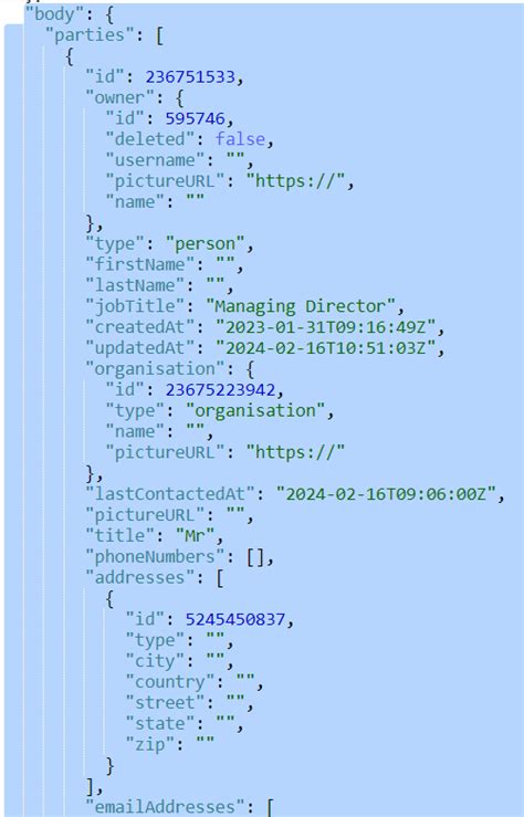 Cant Access Address Property In Nested Array Item Power Platform Community