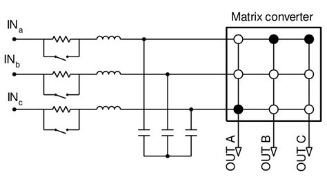 Matrix Converter With LC Filter Download Scientific Diagram