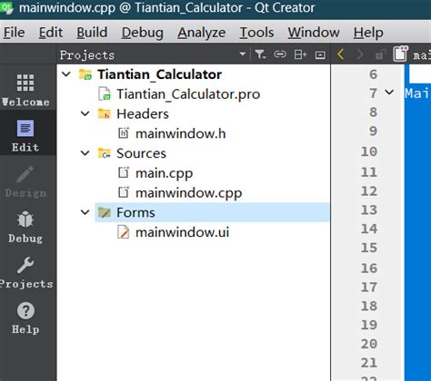 Qt Creator实现计算器（四则运算）qt四则运算 Csdn博客