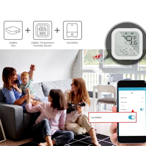 Moes Zigbee Temperature Humidity Sensor Concept Kart