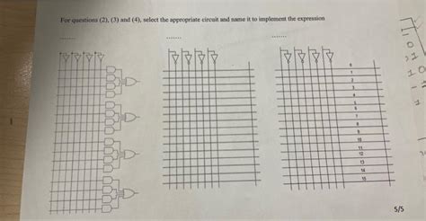 Solved Problem 4 For The Following K Map 1 Implement The