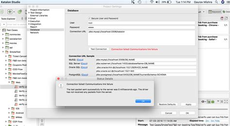 How Can I Connect My Katalon Project To A Mysql Database Archive