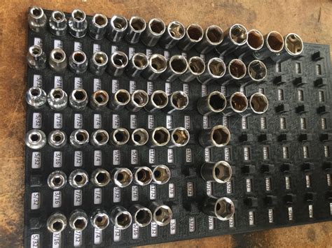 3d Printed Socket Organizer