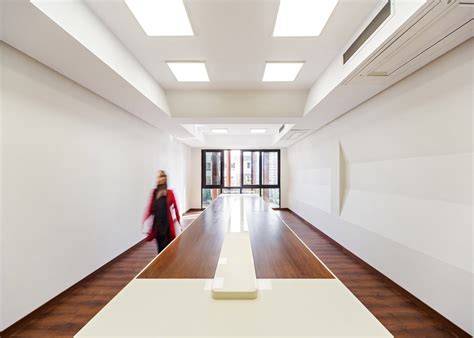 Tehran Office Building By Awe Office Features Faceted Windows And Louvres