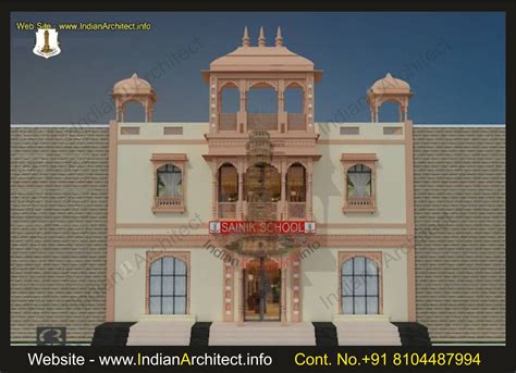 Indian School Building Elevation