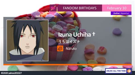 Naruto Characters Birthdays